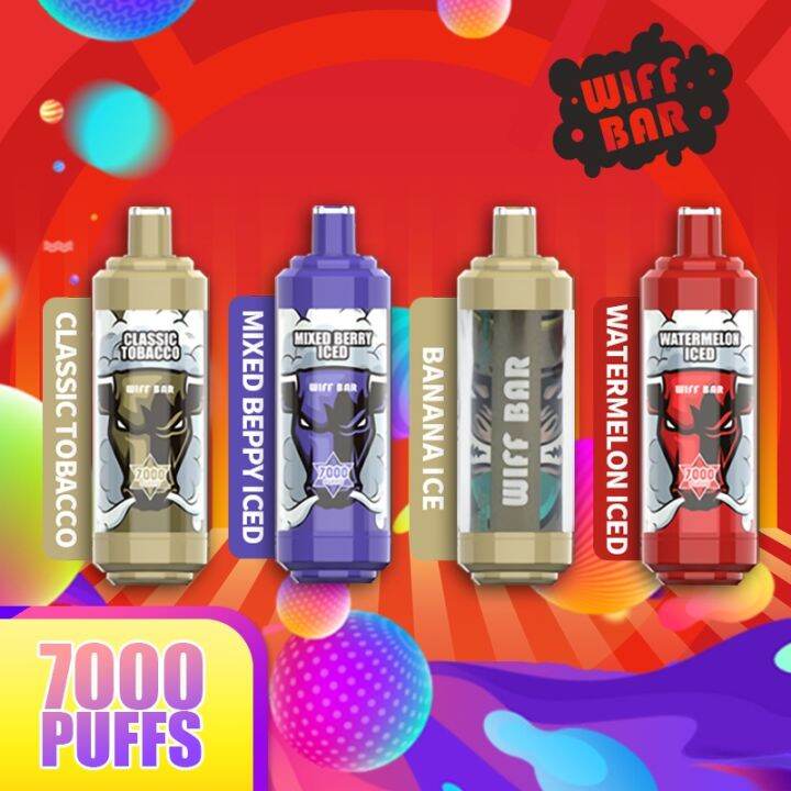【WIFF BAR】 7000 PUFFS / DISPOSABLE /SALT/Device/3 NIC | Lazada PH