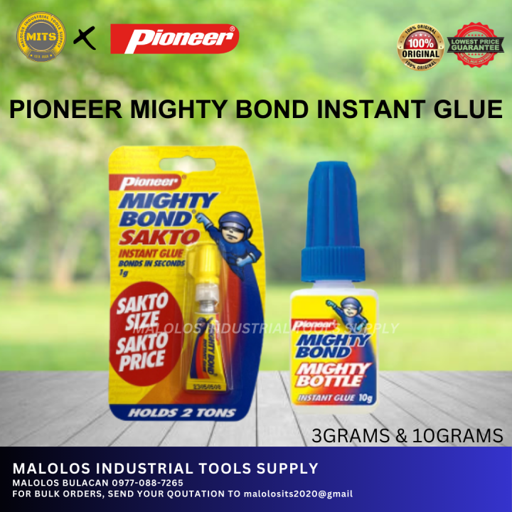 PIONEER Mighty Bond Instant Glue 3G & 10G | Lazada PH