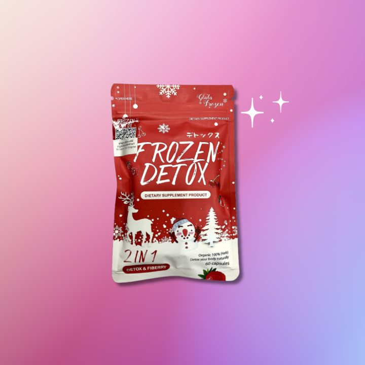 Frozen Detox Dietary Supplement Product 2 In1 Detox And Fiberry (Herb ...