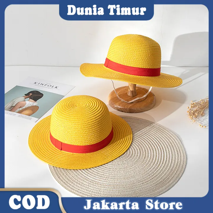 High Quality One Piece Topi / Topi Jerami Luffy Topi Ace Untuk Cosplay ...