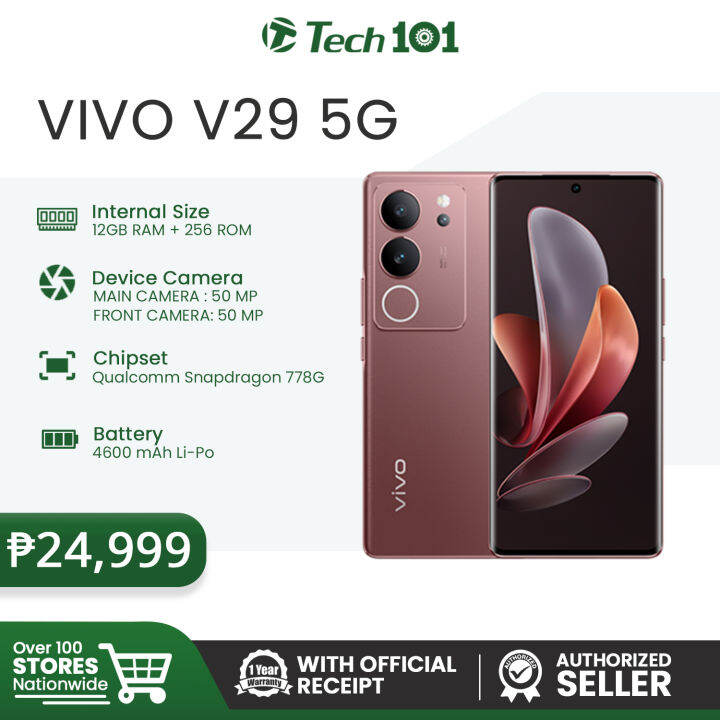 Vivo V29 5G (12GB+256GB) - With Official Receipt With Warranty ...