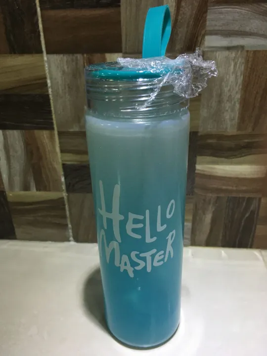 Glass Thumbler (500ml) hello master | Lazada PH