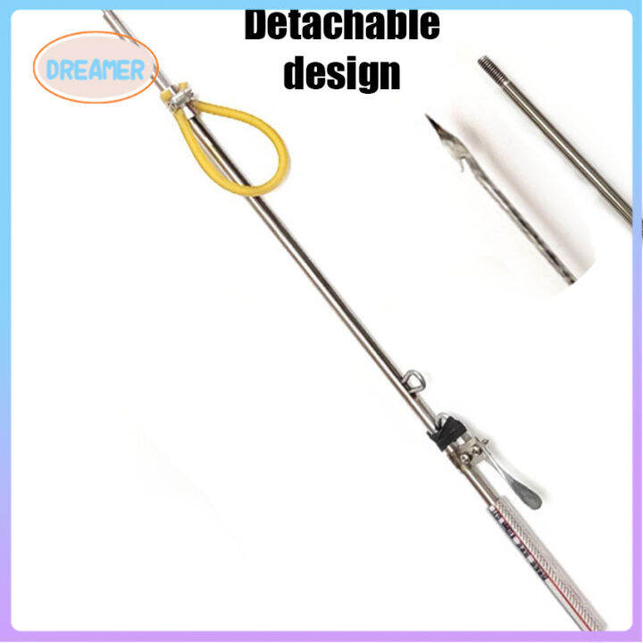 Stainless Steel Spear Shooter Pin Underwater Barbed Type Fishing Tool ...