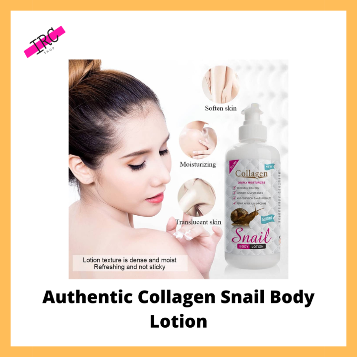 IRC Collagen Snail Whitening Body Lotion Deeply Moisturizes Whitens ...