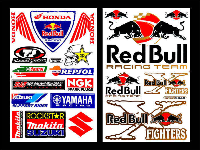 Sticker Team Suzuki Racing P0158 รถมอเตอร์ไซค์ สติ๊กเกอร์แต่งรถ บิ๊กไบค์ รถยนต์ สติ๊กเกอร์ติด ...