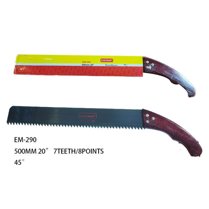 red handle flat blade saw 20" Hand Saw Saw Wood Saw Plywood Kahoy ...