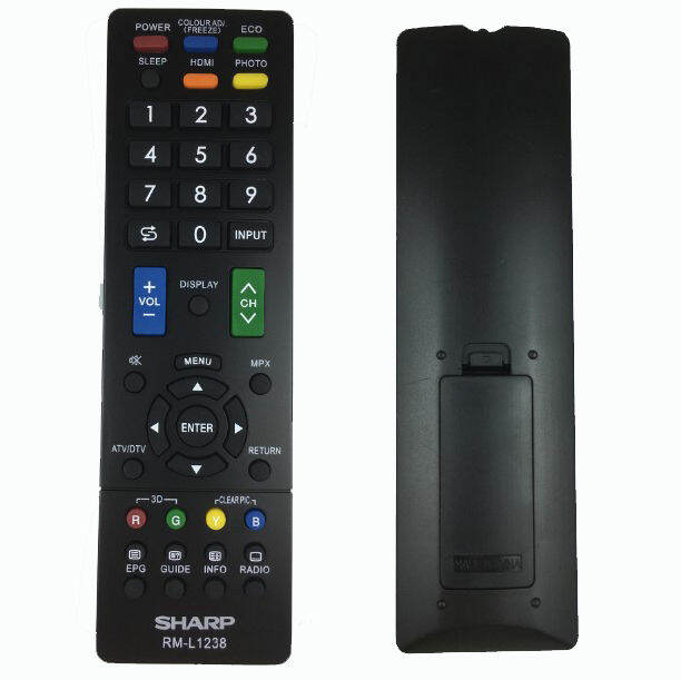 รีโมททีวี ชาร์ป Sharp [ใช้กับLCD/LEDได้ทุกรุ่น] รุ่น GB139WJN1 (รุ่นนี้ใช้งานแทนได้สมบูรณ์) รับ ...