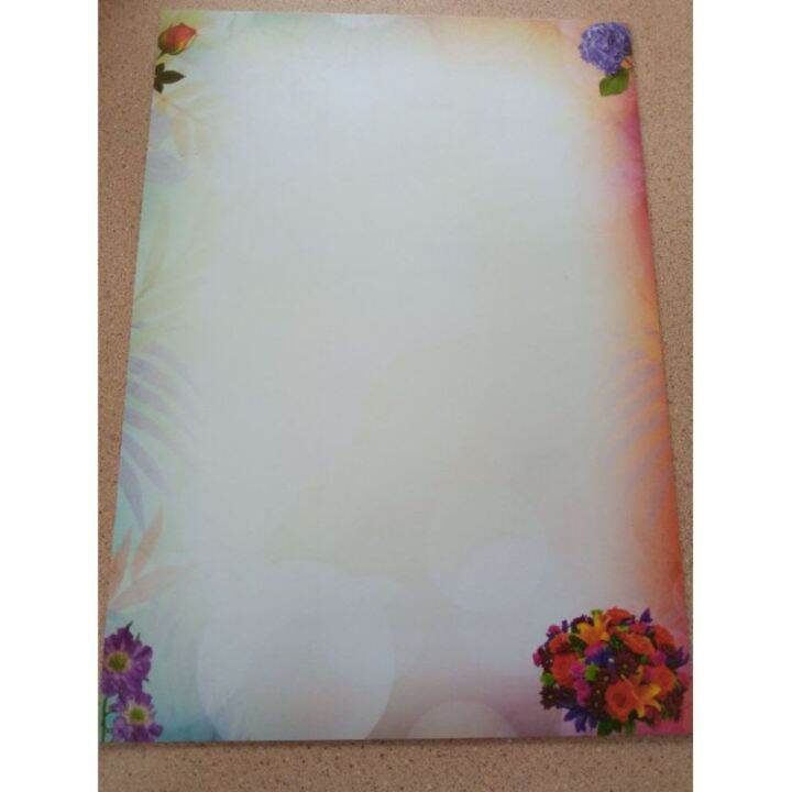 A4 Fancy Card / Kertas Folio random design 10 pcs per set | Lazada