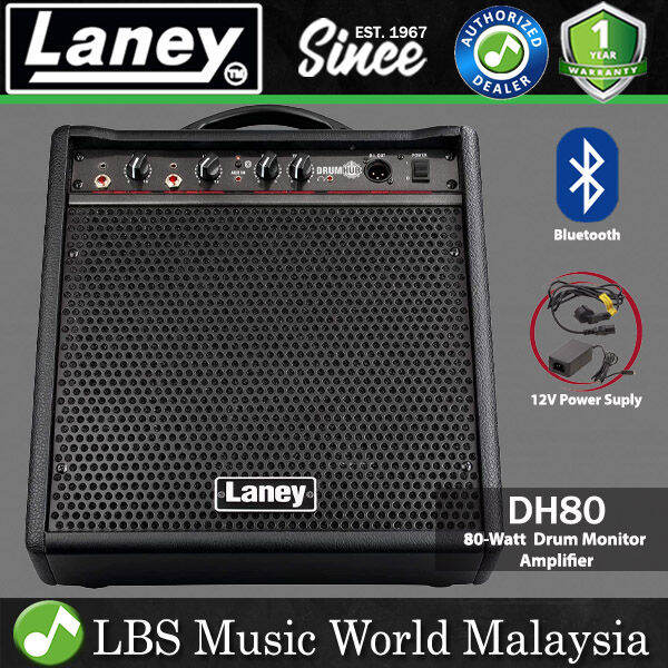 Laney DH80 80 Watt 10 Inch Coaxial Woofer Speaker Amp Drum Monitor With ...