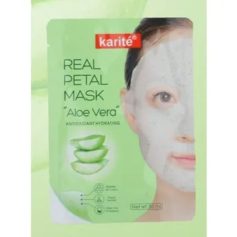 Borong 10s (RM1.19) KARITE Mask Aloe Vera 30ml Mositurizing Real Petal ...