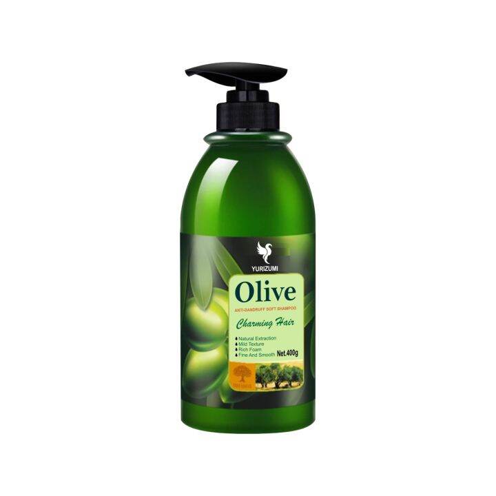 Yurizumi Olive Anti-Dandruff Soft Shampoo Conditioner Vitamin Rambut - Perawatan Rambut Sampo ...