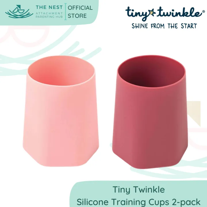 Tiny Twinkle Silicone Training Cups 2-pack | Lazada PH