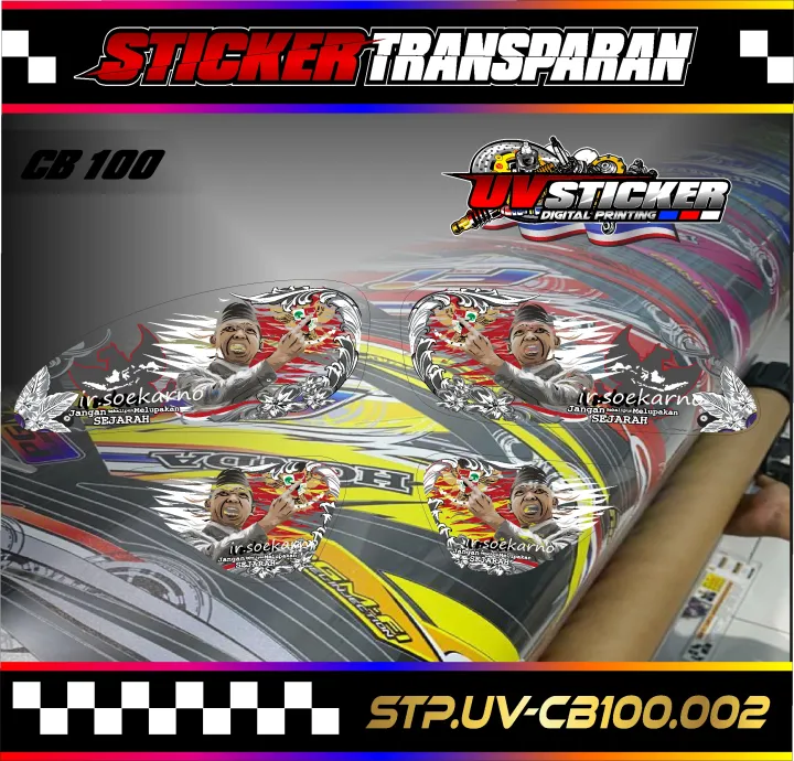 CB 100 Sticker Striping CB 100 Sticker Motor Honda CB 100 Variasi ...