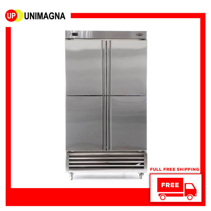 Unimagna UCD800-S4 28 cu. ft. Four Door Stainless Steel Chiller | Lazada PH