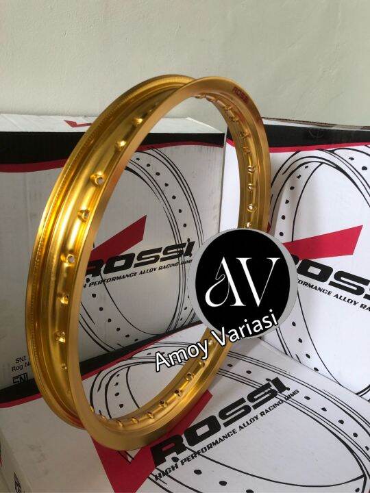 Velg Rossi Ring 18 160 Hole 36 Warna Gold Glossy Harga Satuan | Lazada ...