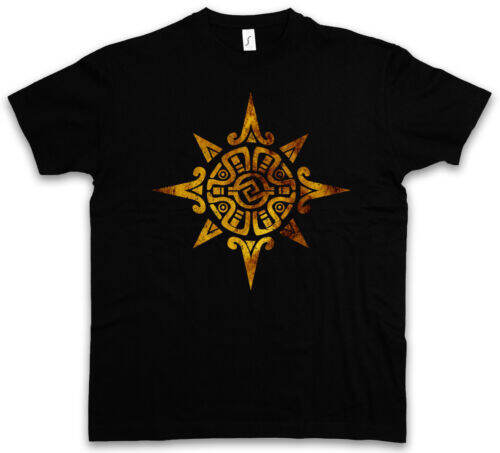 Aztec Power T Shirt Indians Indian Sign Culture Civilization Mayans