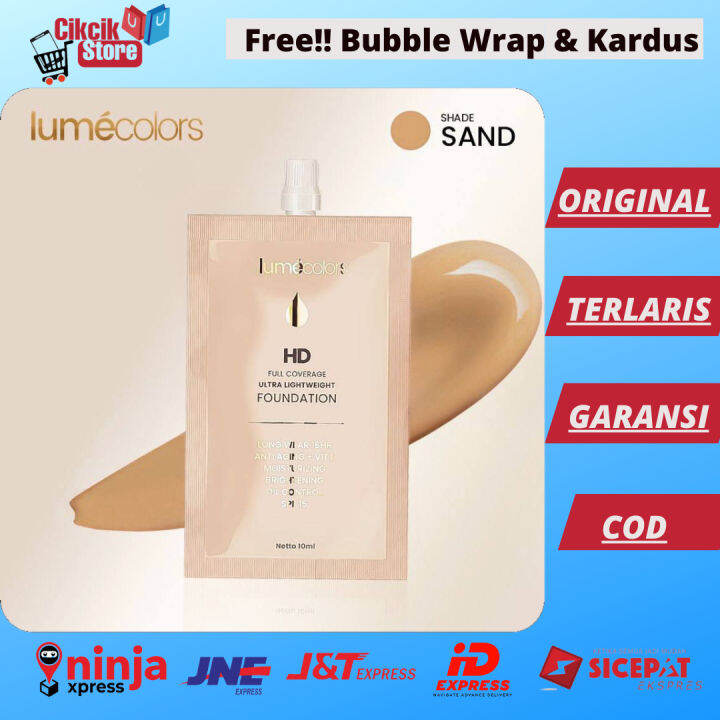Foundation Sachet SAND Lumecolors Alas Bedak Foundation Lumecolors Ori ...