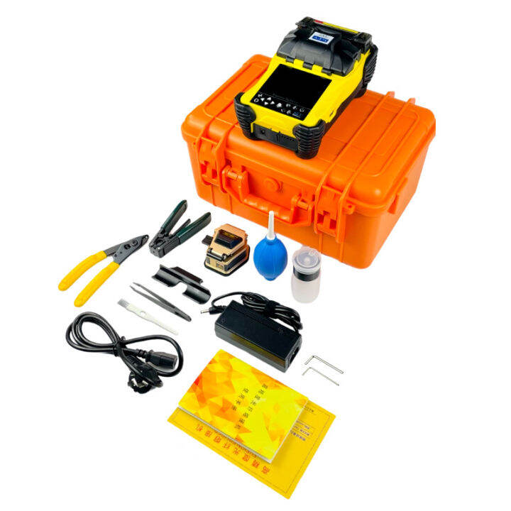 MINI High Quality Handheld A-87S Automatic Optic Fiber Fusion Splicer ...