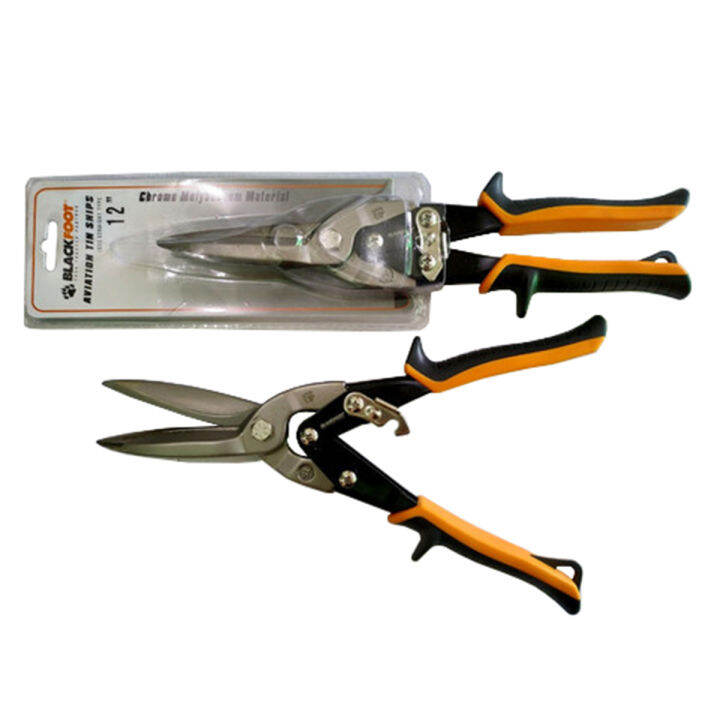 Gunting Seng Lurus Holow Blackfoot 300Mm 12" Inci / Gunting Seng Baja ...