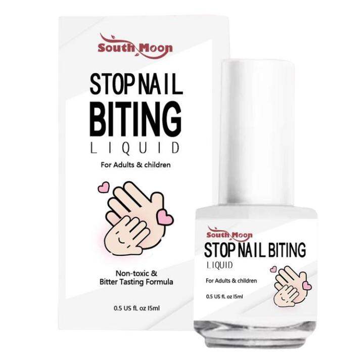 Stop Nail Biting Kids Anti-Nail Biting Polish 15ml Nail Bitter & Thumb ...