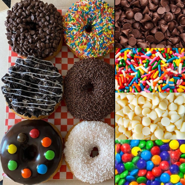 MINI DONUT Toppings 100g - Cupcake Toppings / Cake Toppings (Baking ...