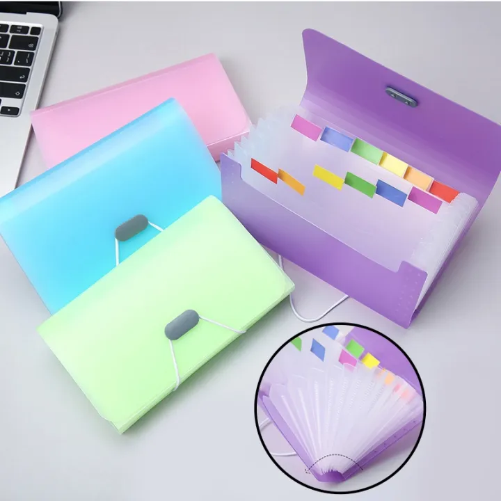 【hot】 A6 Waterproof File Bag Expanding Wallet Organ Bag Organizer Data ...