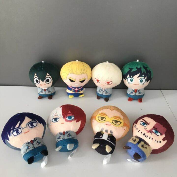 10Cm My Hero Academia Animation Plush Pendant Toys For Kids Iida Tenya ...
