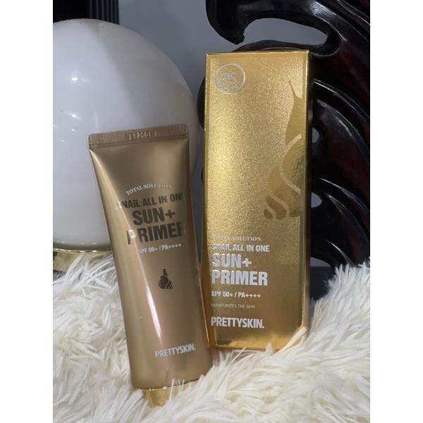 PRETTYSKIN total solution snail sun primer KOREA | Lazada PH