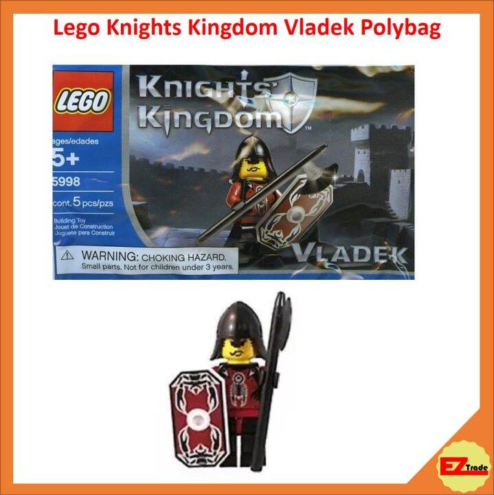 Lego Knights Kingdom Mini Figure Set Vladek Polybag 5998 | Lazada Singapore