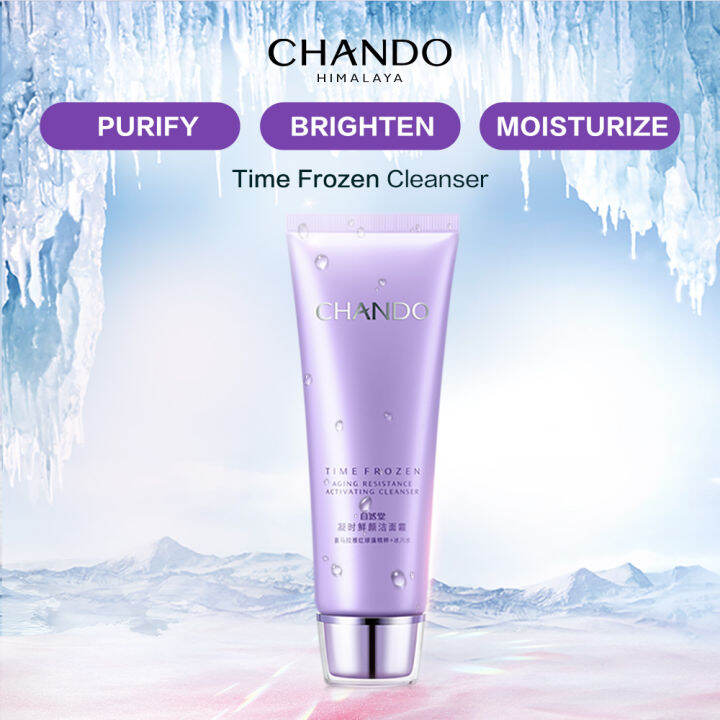 CHANDO Himalaya 自然堂 Time Frozen Cleanser 60g/125g | Lazada