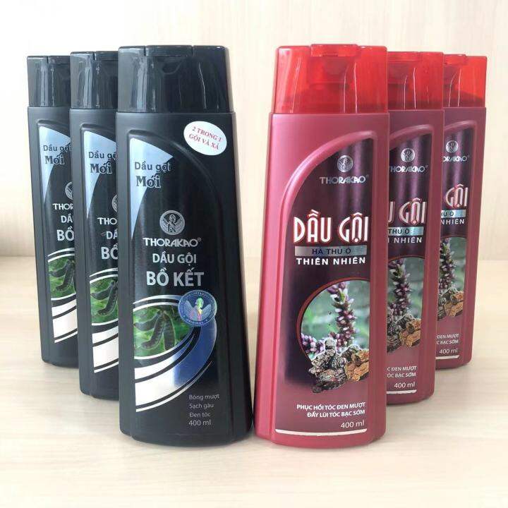 Dau Goi Thien Nhien Bo Ket Thorakao Shampoo 400ml | Lazada