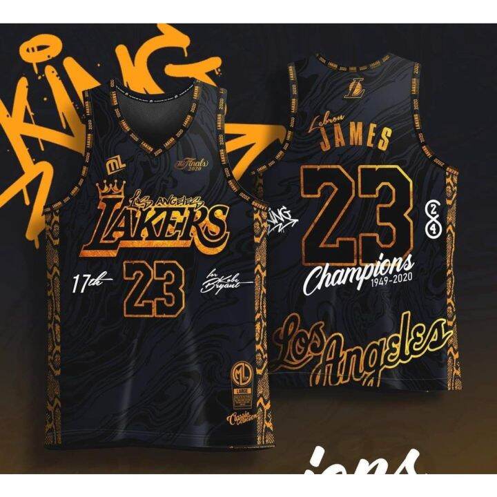 Best Basketball Jersey Lakers No.8 No.23 for Men Customized Name and ...