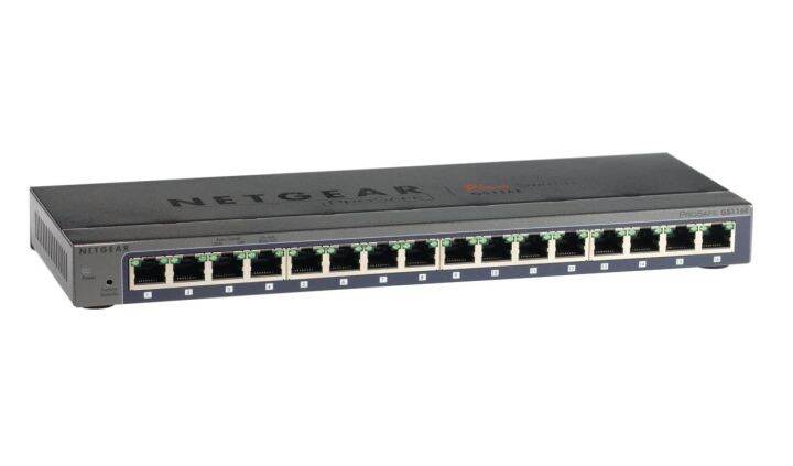 NETGEAR 16 Port Gigabit Smart Managed Plus Switch(GS116E-200PES ...