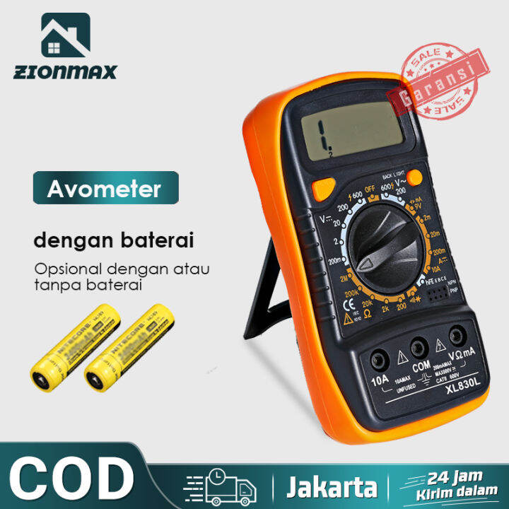 Multimeter Digital Tester/ Avo Meter Digital / Avometer Portable LCD ...