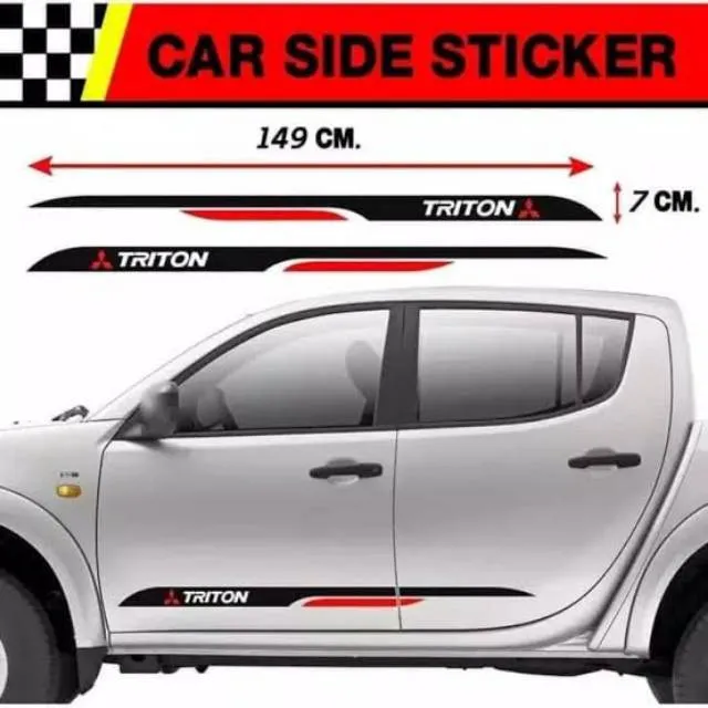 STIKER MOBIL TRITON STICKER MOBIL TRITON ASSEORIS STIKER TRITON STICKER ...