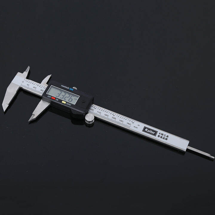 High precision electronic 150mm digital caliper Carbon steel caliper ...