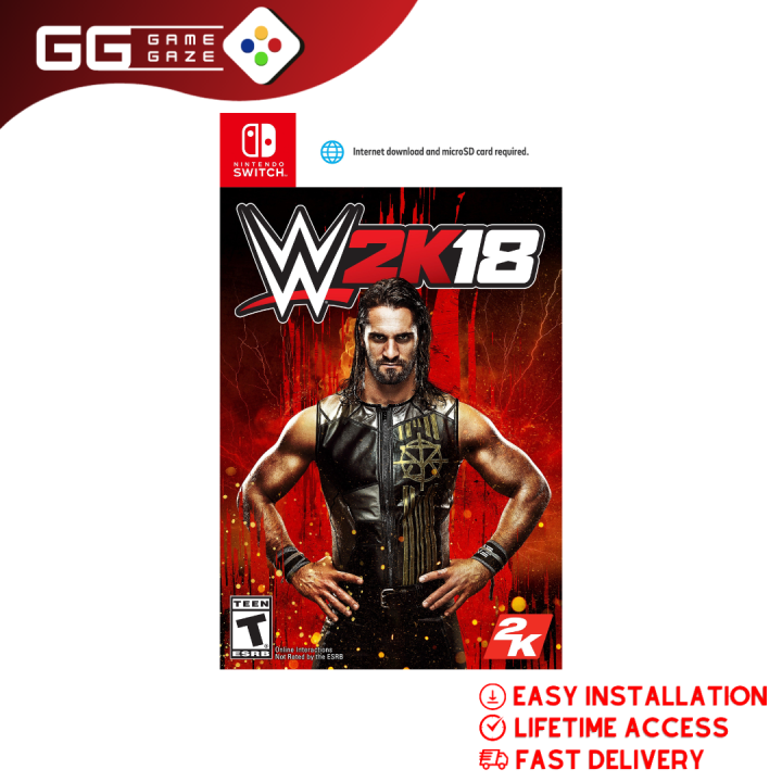 WWE 2k18 (Nintendo Switch) Activated Digital Download | Lazada