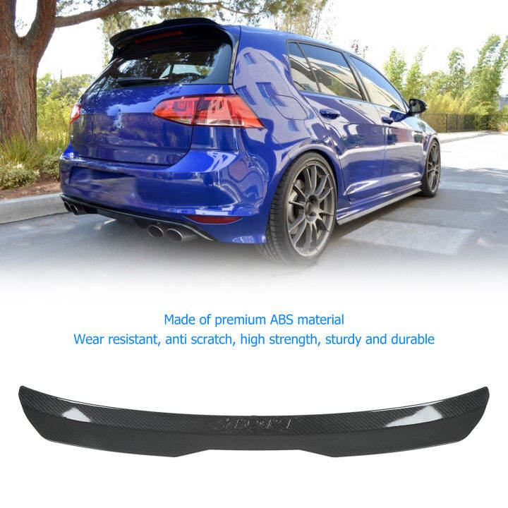 Rear Trunk Spoiler Wing Sturdy Reduces Drag Universal Rear Roof Wing ...
