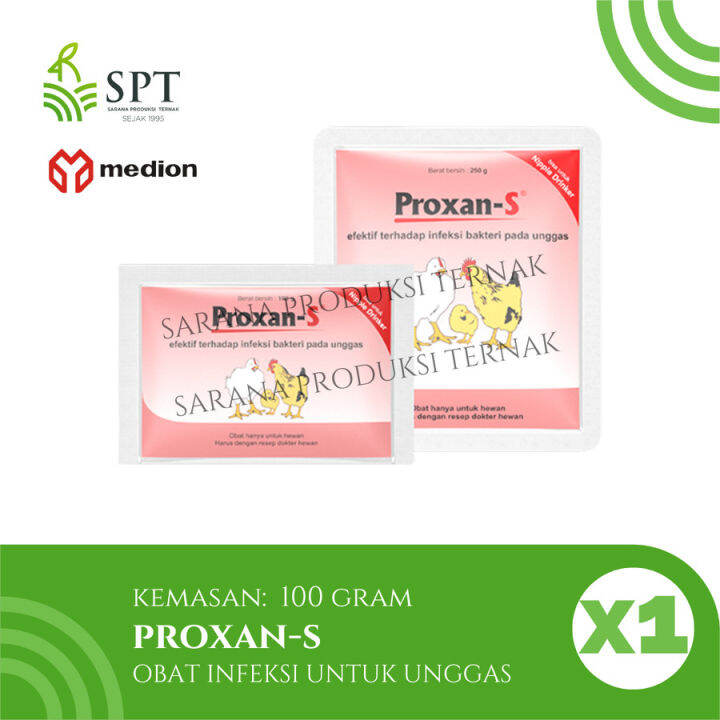 MEDION PROXAN-S 100 g OBAT INFEKSI UNGGAS | Lazada Indonesia