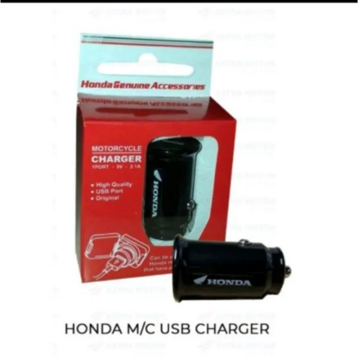 CHARGER USB MOTOR HONDA / USB PORT / COLOKAN USB MOTOR HONDA Genio Beat ...