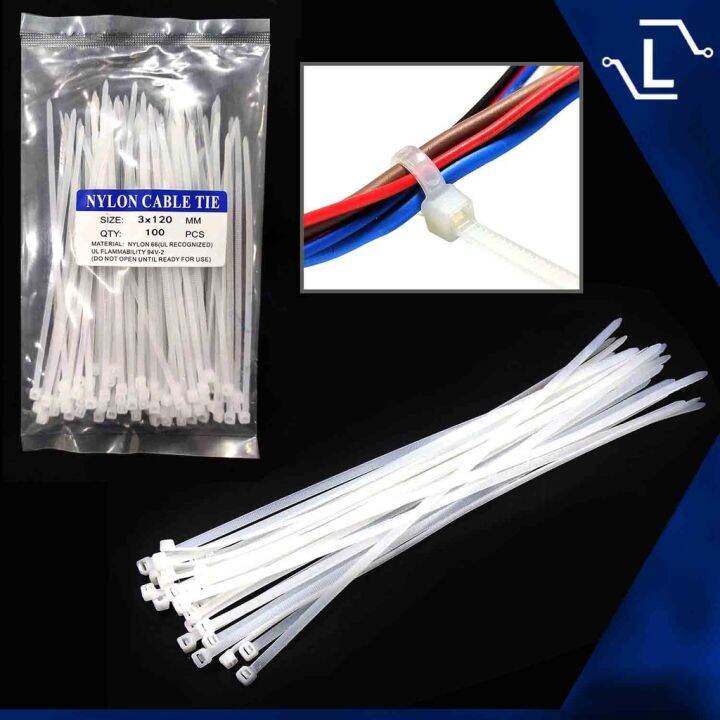 [Luminense] 100pcs Cable Tie Cable Tie Heavy Duty Electrical Cable ...