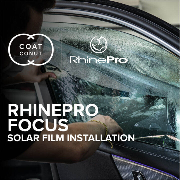 Coatconut RhinePro Focus Series Heat Rejection Window Tint Solar Film ...