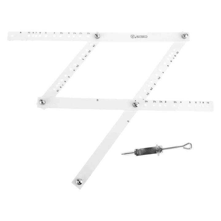 BolehDeals Clear Pantograph Artist Drawing Tool Folding Recreate Scale ...