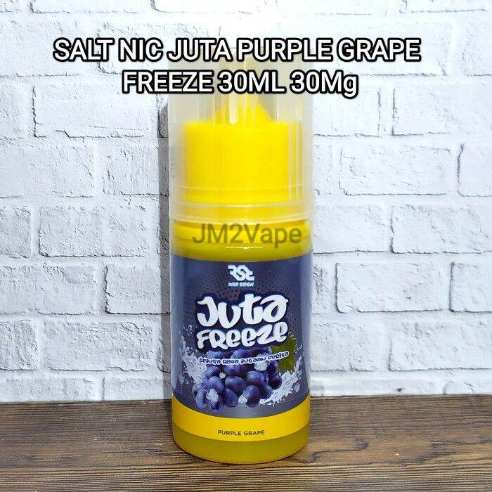 Salt nic Juta Freeze Purple Grape by RSR brew 30ml 30mg | Lazada Indonesia