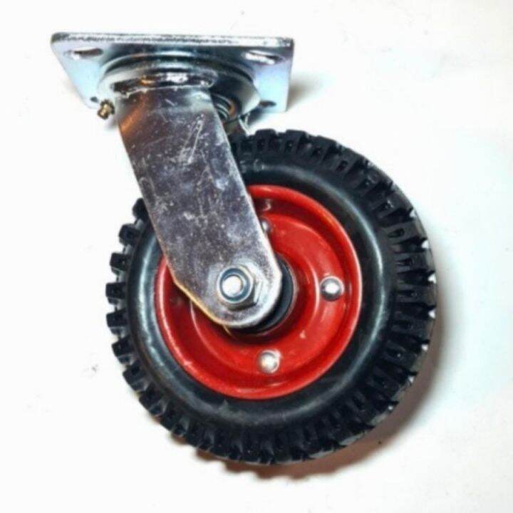 Roda Troli / Troly Karet Mati Kembang 5" Inch Hidup ( Swivel ) Taiwan ...
