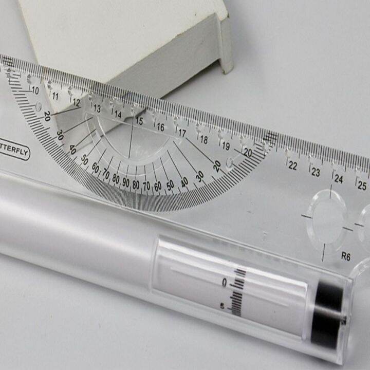 WATCHF Kids Angles Line Curve Ruller Metric Multi-purpose Rolling Ruler ...
