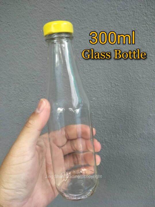 [48pcs] 300ml Glass bottle / botol kaca cili/sos chili botol /Botol ...