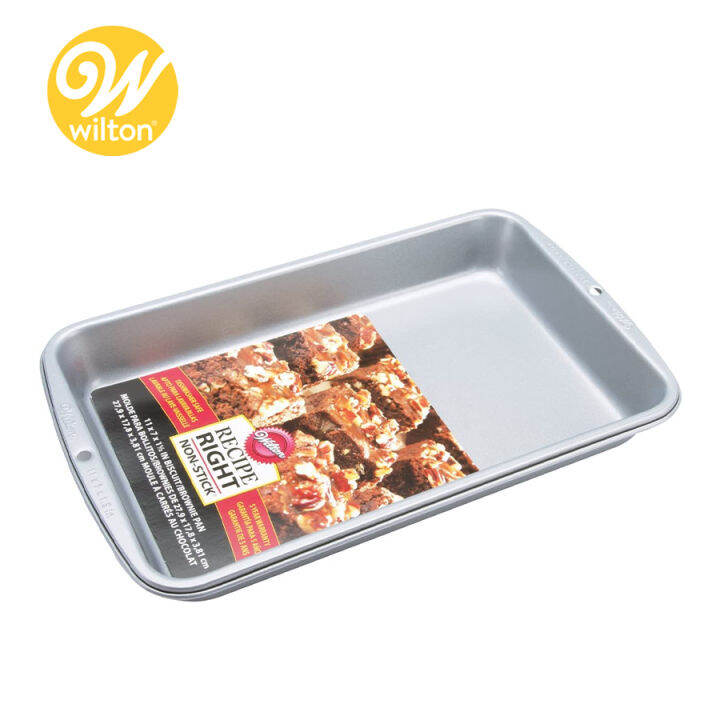 Wilton Recipe Right Biscuit/Brownie Pan 11 x 7 Inch | Lazada PH