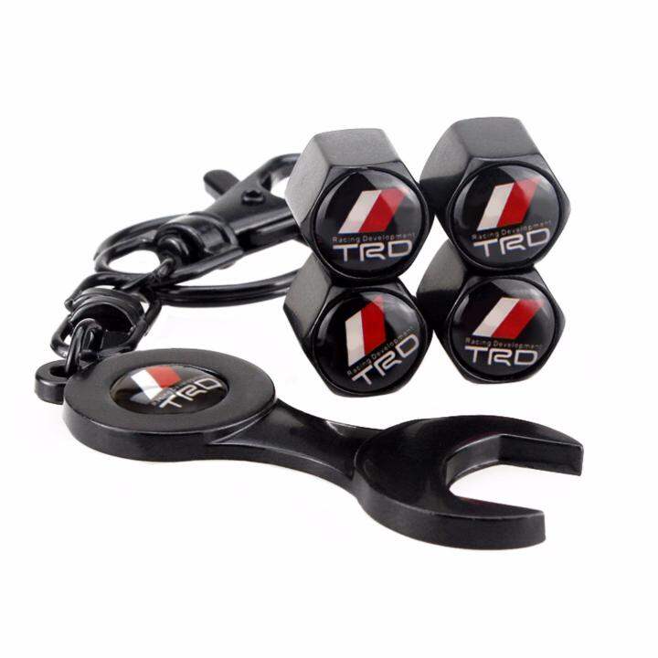 Car Automotive Tire Valve Caps For TRD Logo For Toyota Camry Corolla ...
