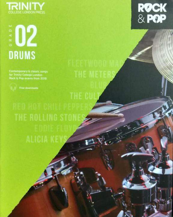 Trinity Rock & Pop DRUMS Grade 2 | Lazada